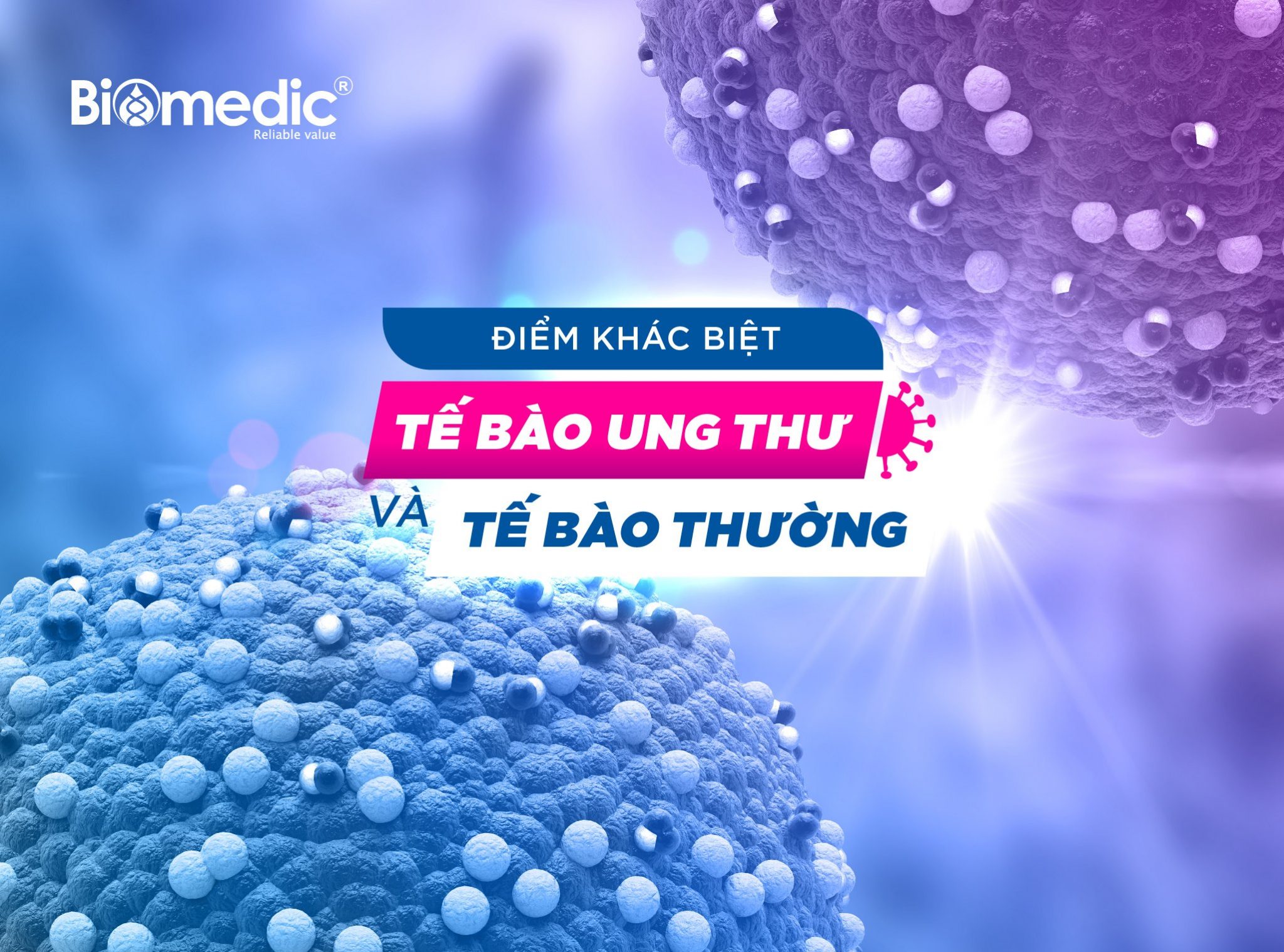 Điểm khác biệt của tế bào ung thư và tế bào thường - BIOMEDIC JSC ...